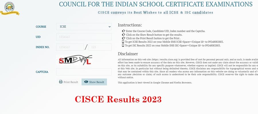 ICSE 10th Result 2025: Check ICSE 10th Result 2025 at cisce.org